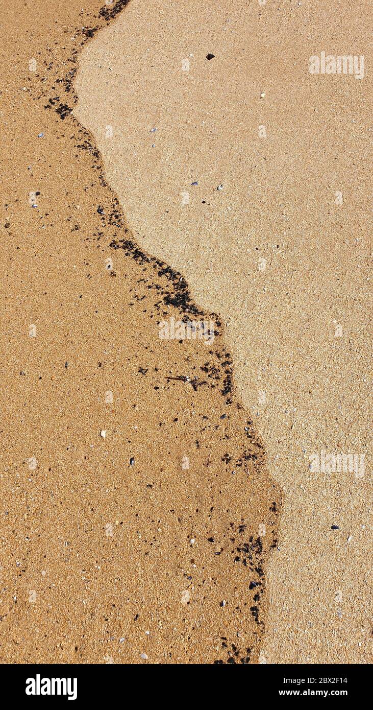 Line in sand Stock Photo - Alamy
