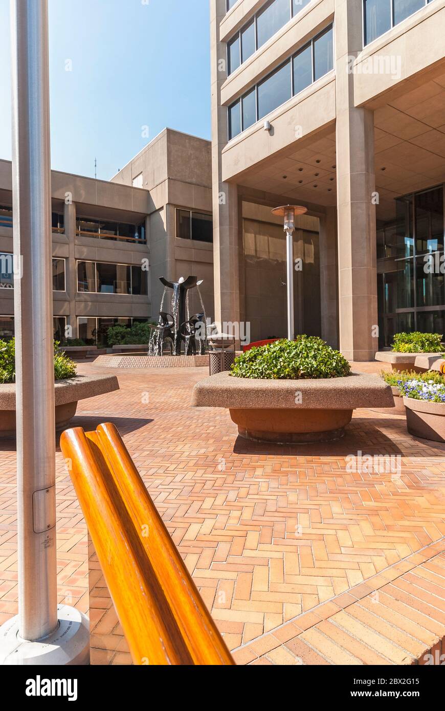 Plaza near the UW Tower in Seattle Washington Washington State Stock ...