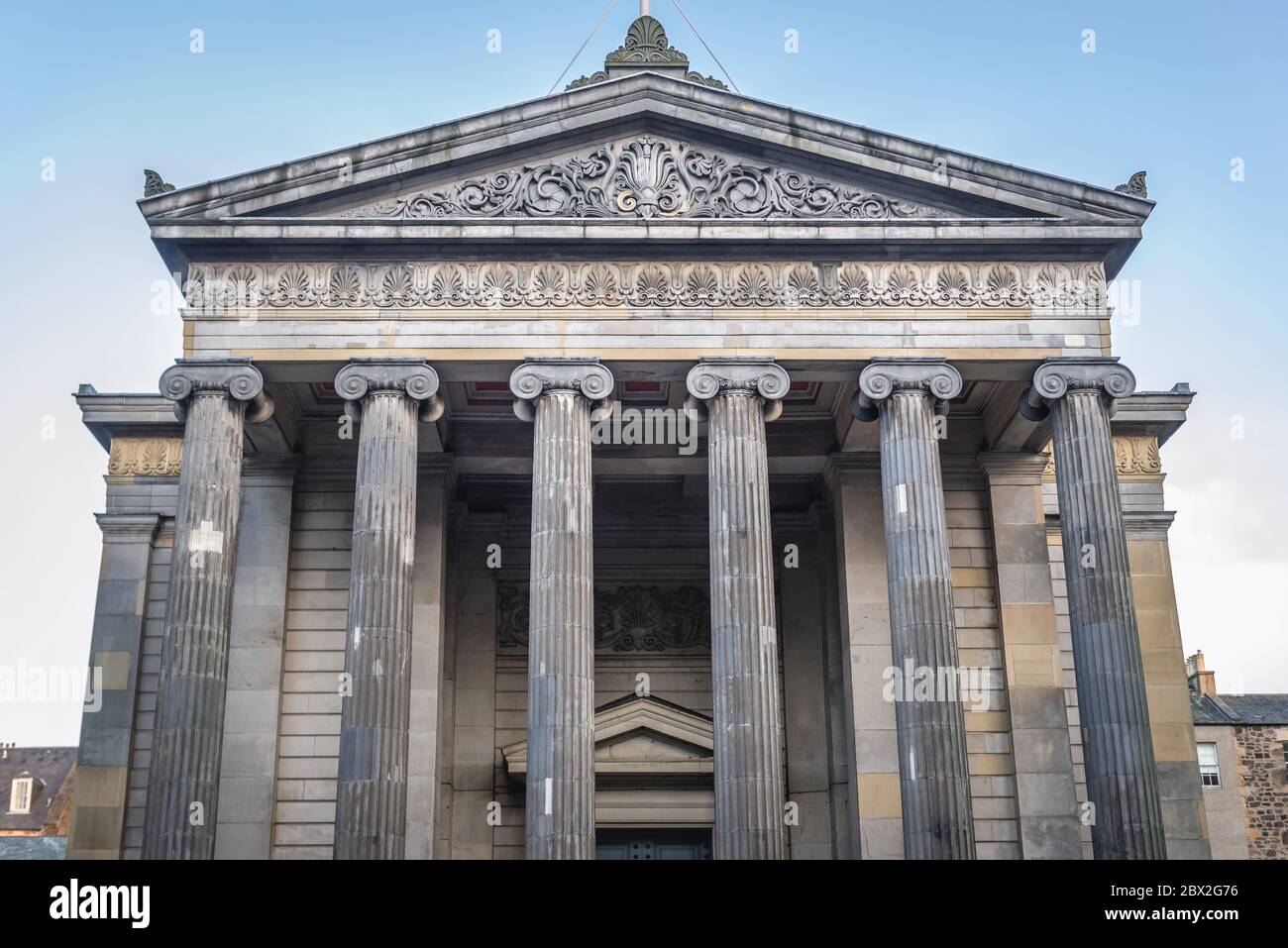 Surgeons Hall Museums on Nicolson St in Edinburgh, the capital of ...