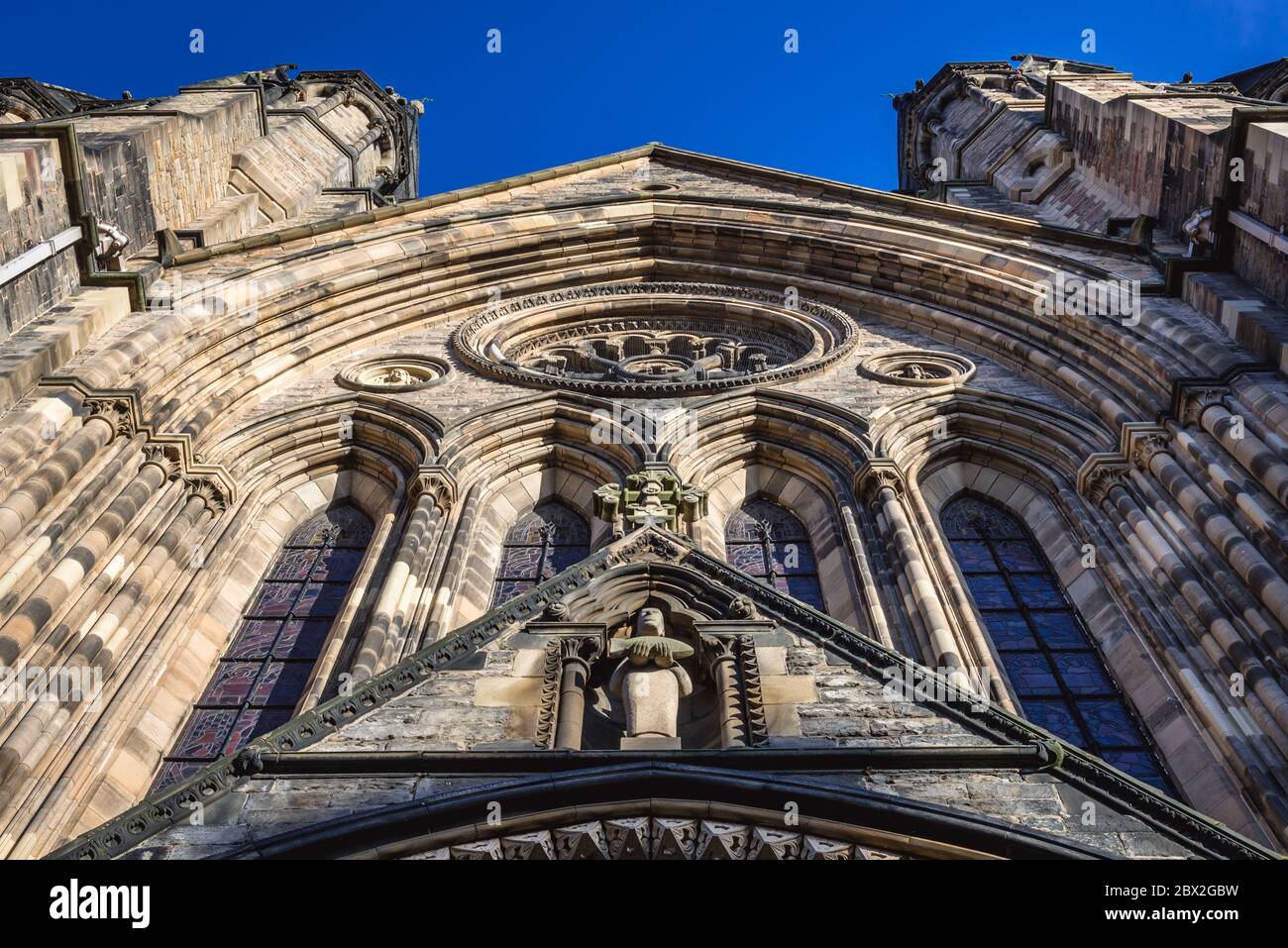 Roman Catholic Saint Mary Metropolitan Cathedral at at the East End of ...