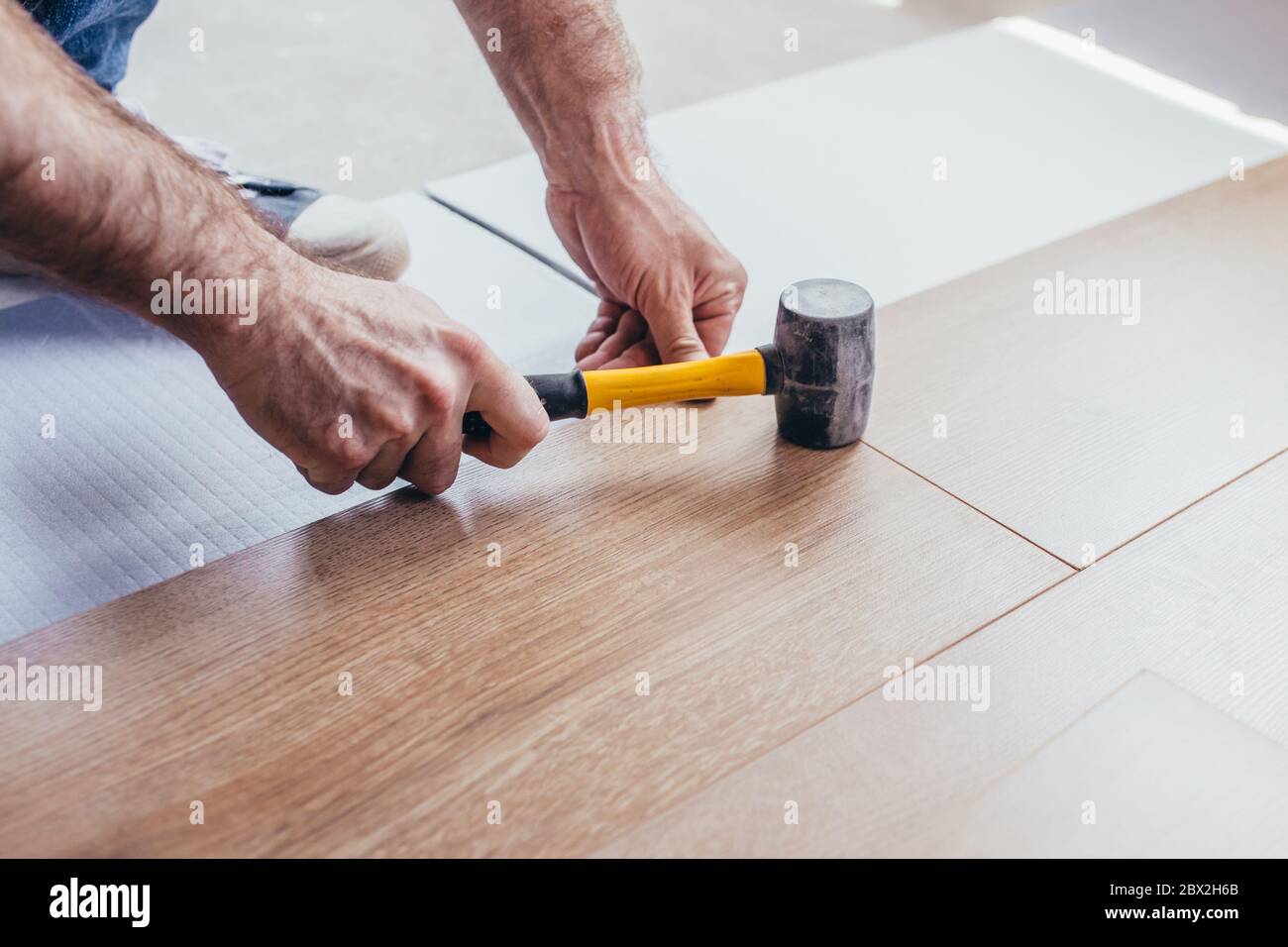 Laminat flooring hi-res stock photography and images - Alamy