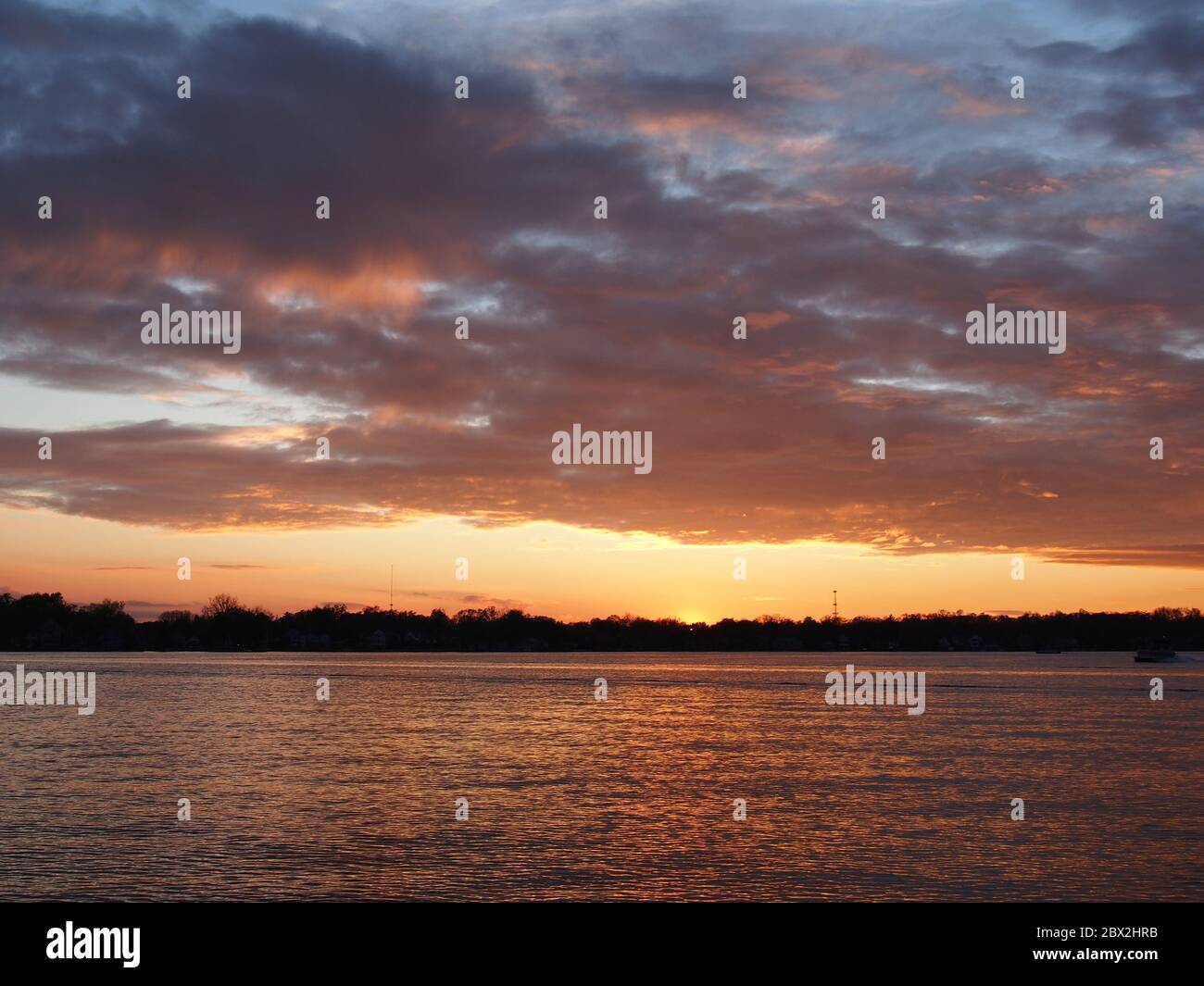 Good Versus Evil – Storm Clouds Against Sunset Clouds Stock Photo - Alamy