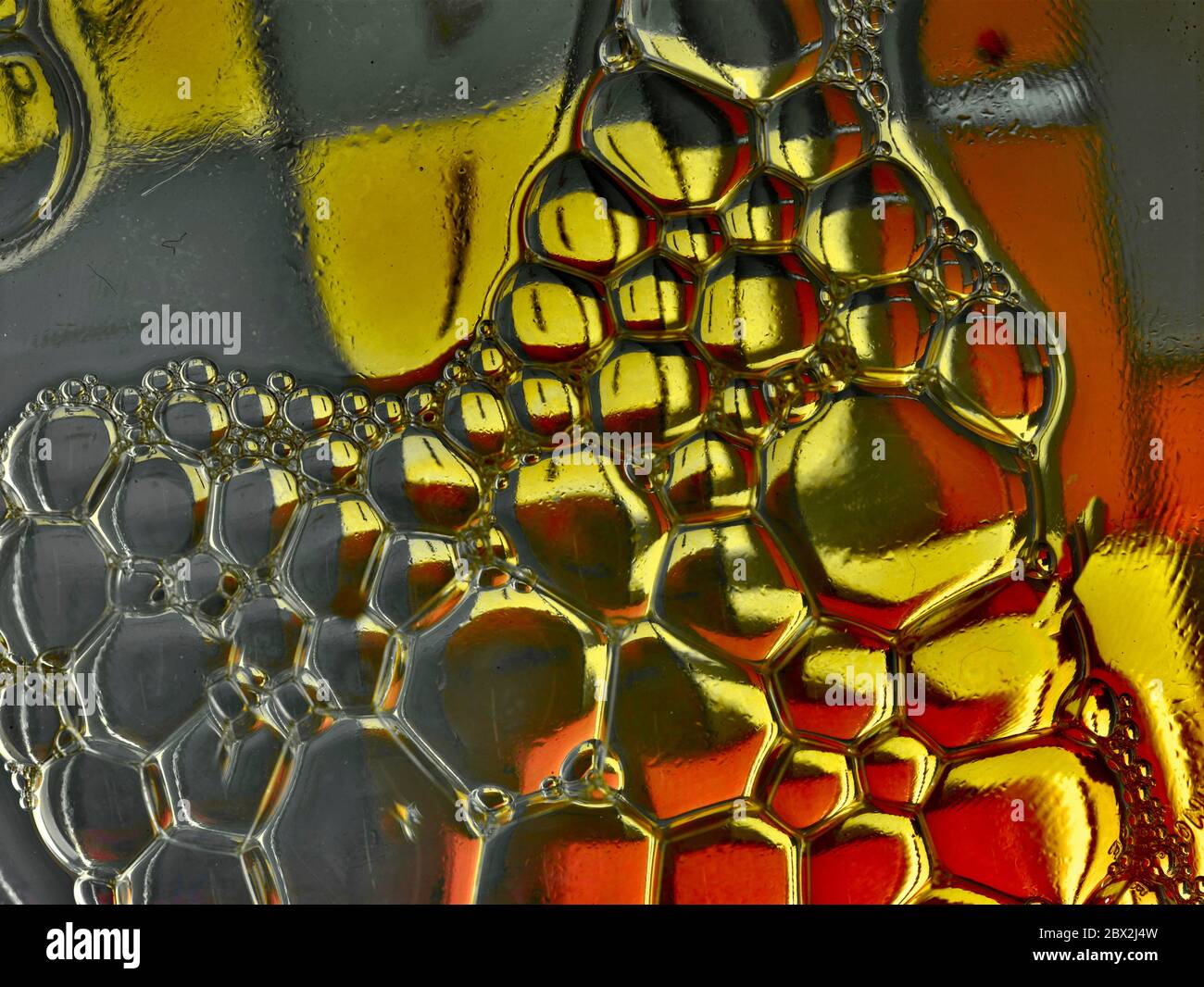 Colourful bubbles still=life symbolising the myriad patterns of human ...