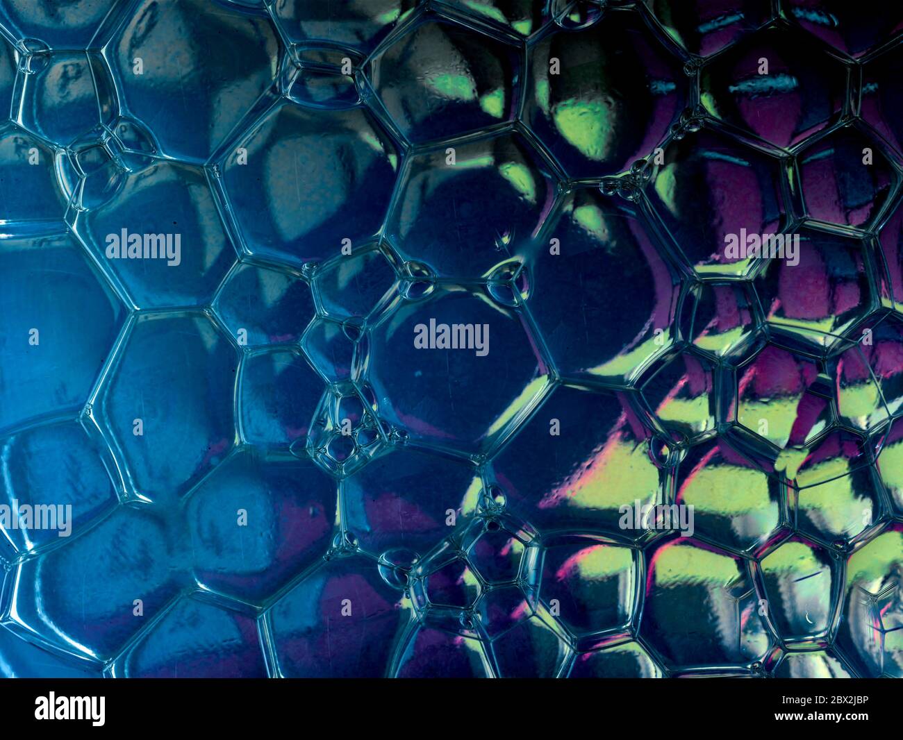 Colourful bubbles still=life symbolising the myriad patterns of human ...