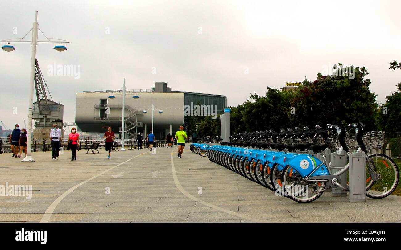 Botin Centre arts centre in Santander Cantabria Spain with the grey ...