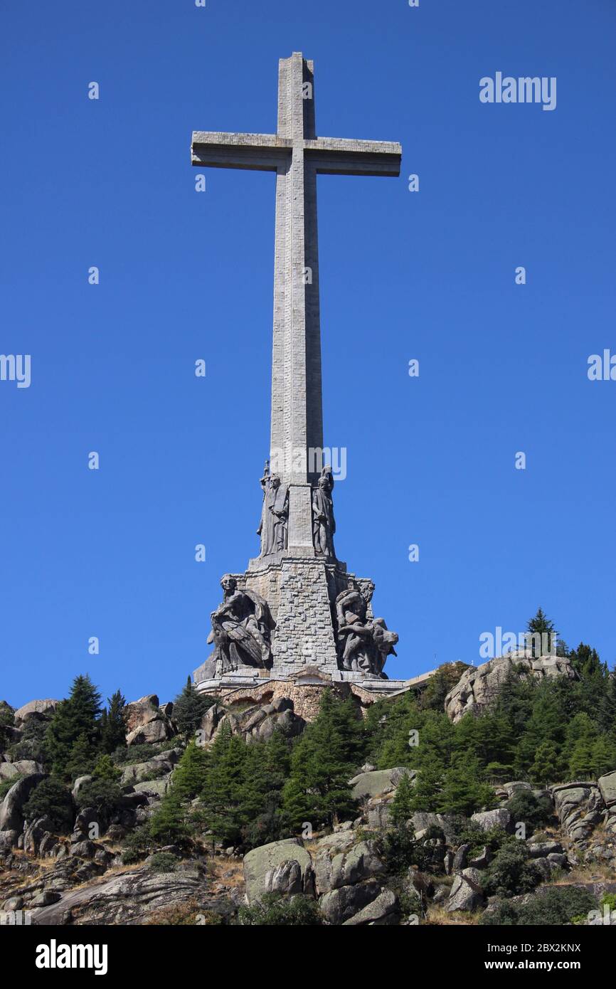 The Valley Of The Fallen Statue High Resolution Stock Photography and ...