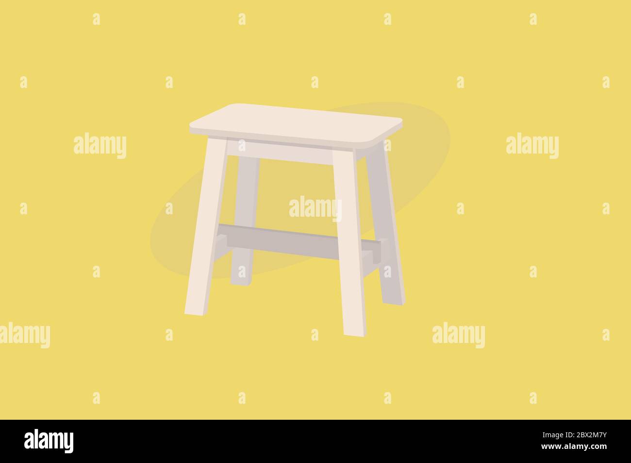 Stool vector hi-res stock photography and images - Alamy