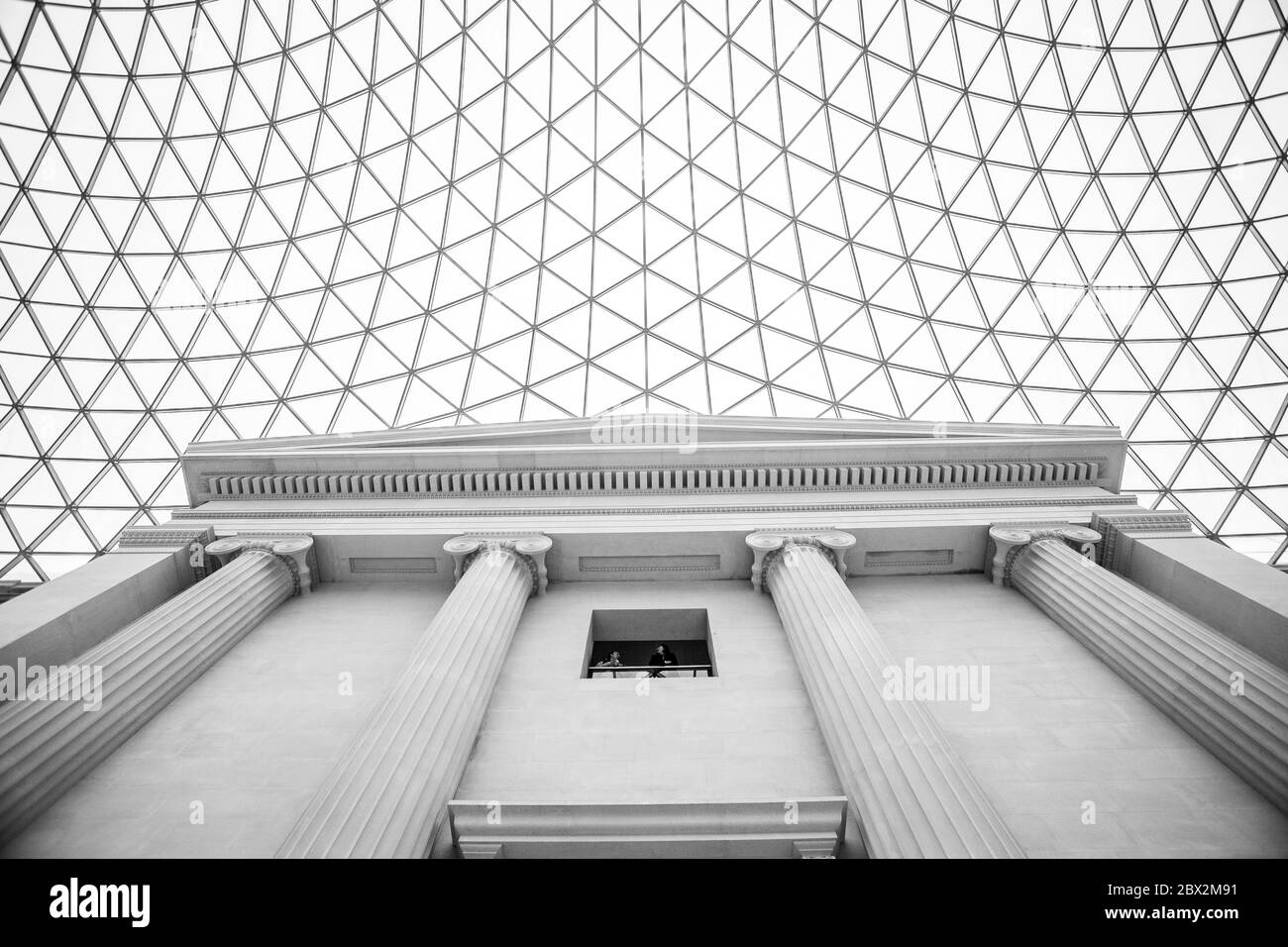The Great Court in the British Museum, London, England, UK Stock Photo ...