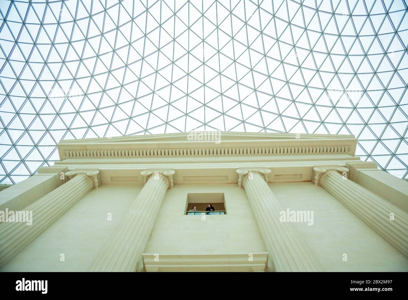 The Great Court in the British Museum, London, England, UK Stock Photo ...