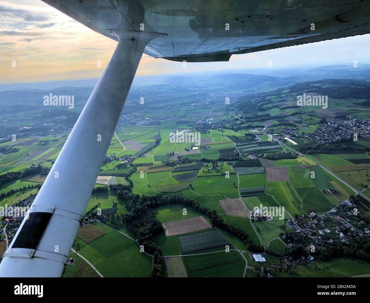 Flight in the south Germany region Stock Photo - Alamy