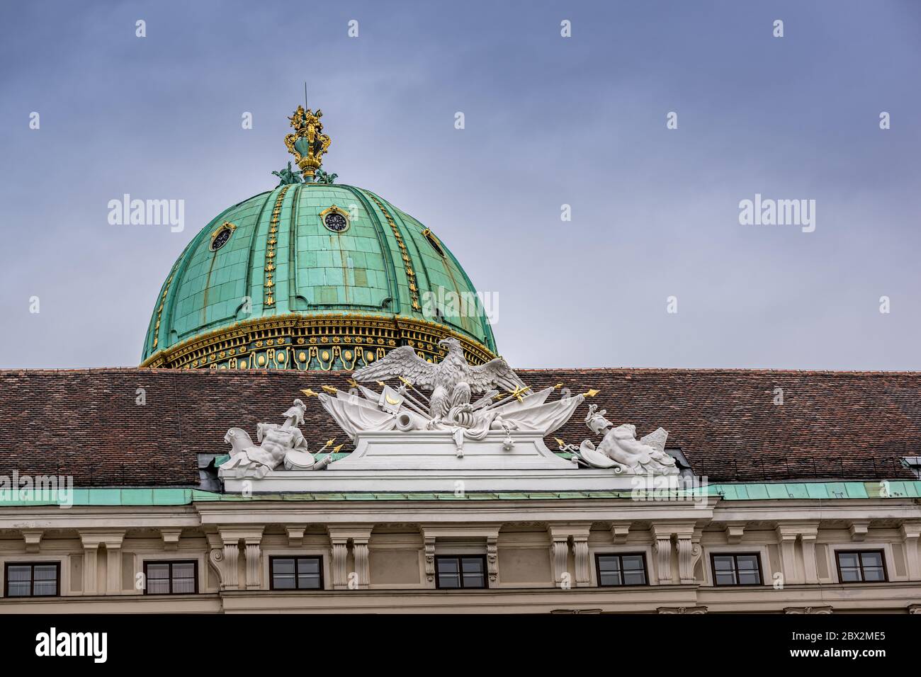 Historic buildings in Vienna photographed during a winter visit Stock ...