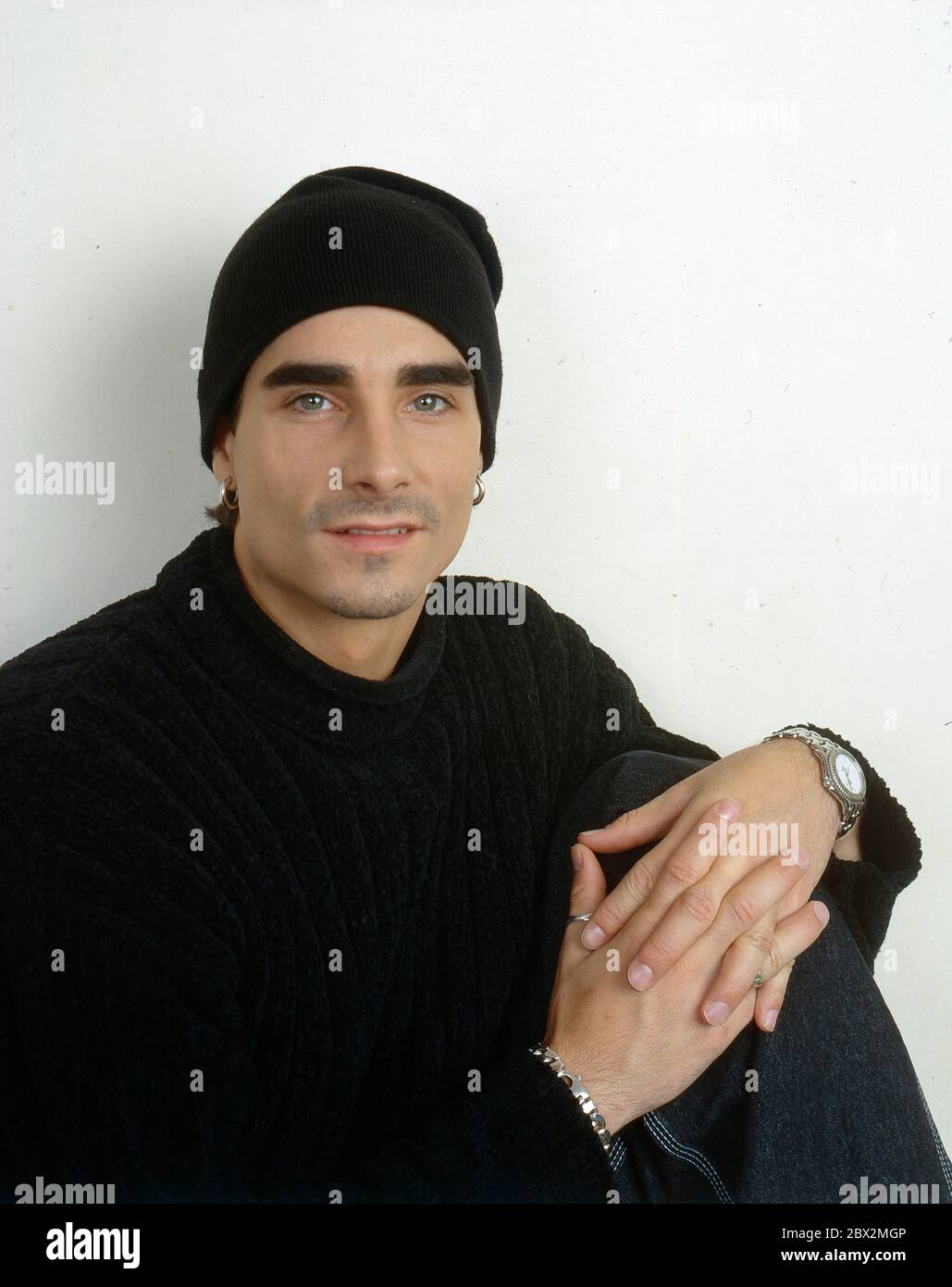 Backstreet Boys photosession 1997: Kevin Richardson Stock Photo - Alamy