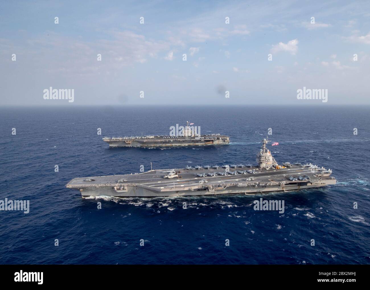 Atlantic Ocean, United States. 04th June, 2020. The U.S. Navy Ford ...