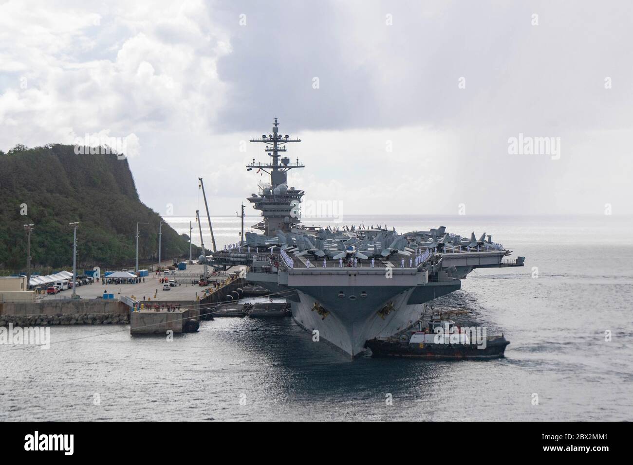 Apra Harbor, United States. 04th June, 2020. The U.S. Navy Nimitz-class ...
