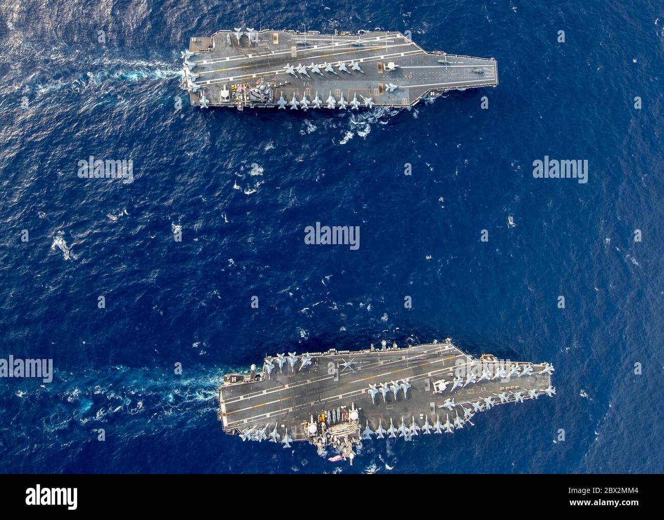 Atlantic Ocean, United States. 04th June, 2020. The U.S. Navy Ford ...
