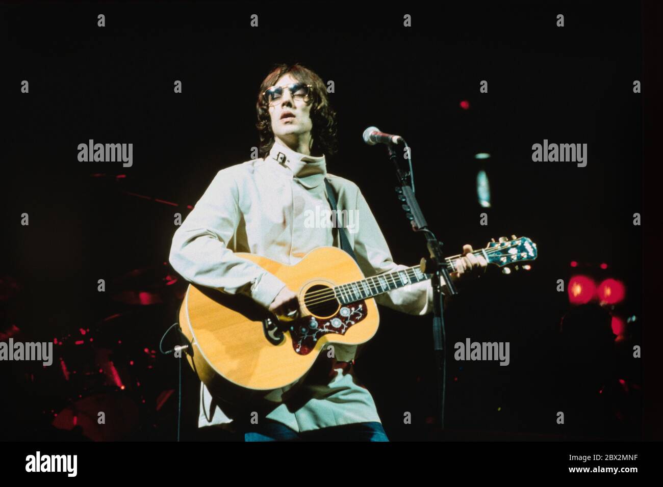 Richard Ashcroft Performing With The Verve High Resolution Stock ...