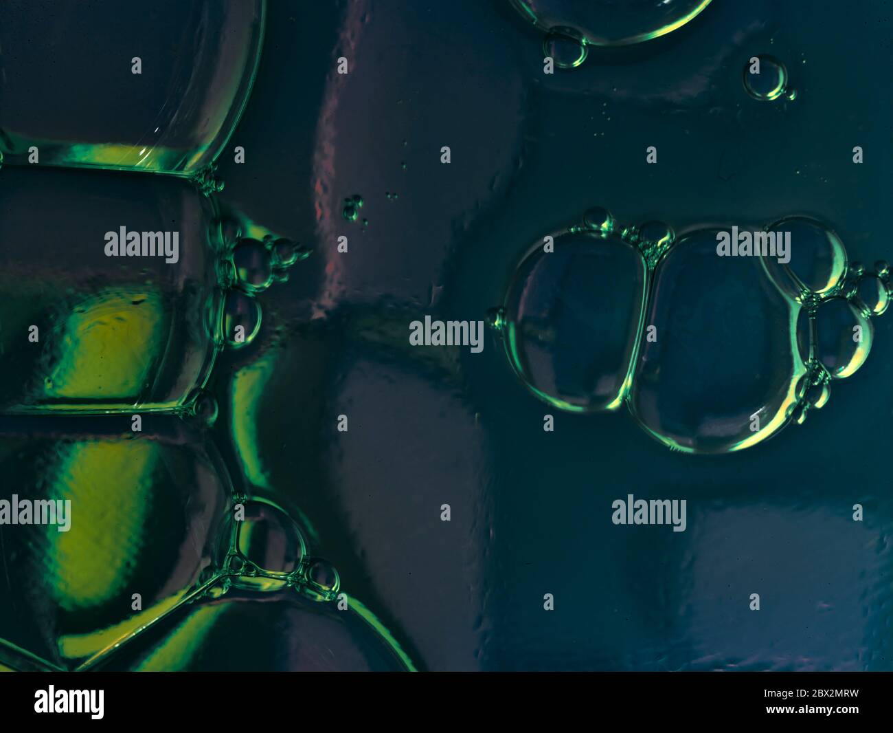 Colourful bubbles still=life symbolising the myriad patterns of human ...