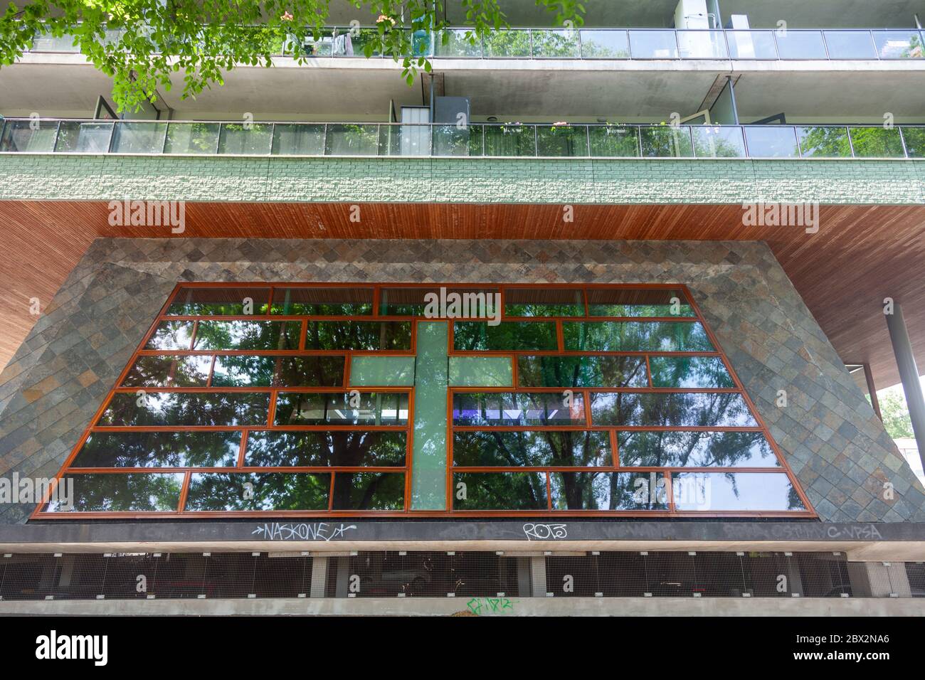Cross in side of a building ,Amsterdam Stock Photo - Alamy