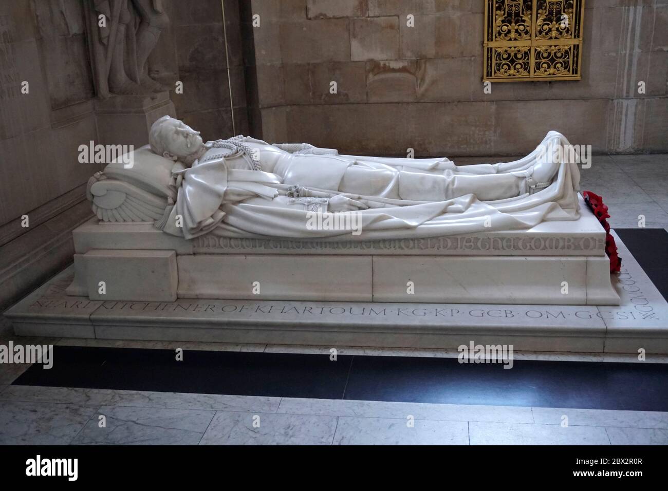 United Kingdom, City of London, Saint-Paul cathedral, grave of General ...