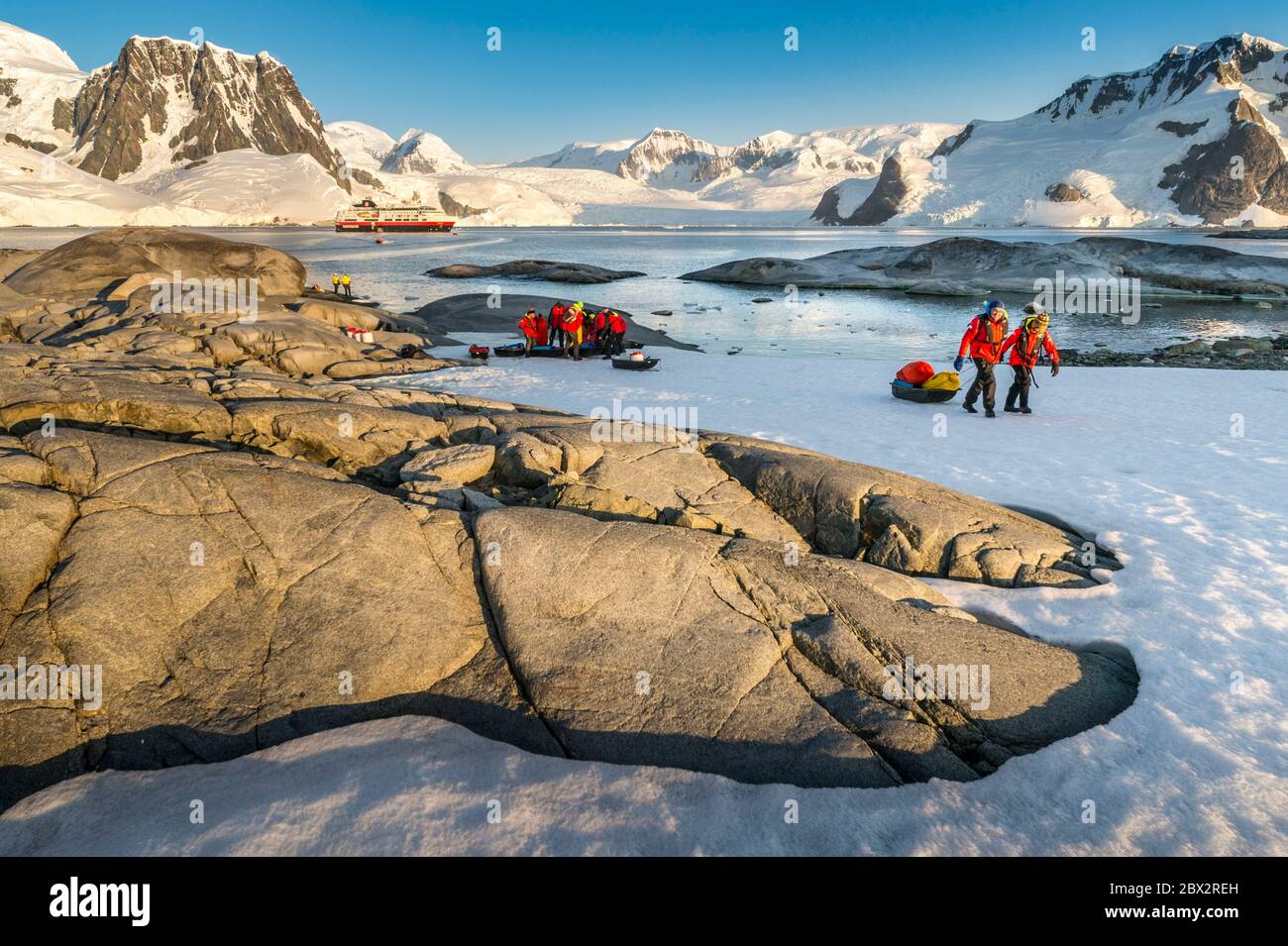 Antarctica, Southern Ocean, Antarctic Peninsula, Graham Land, Wilhelm ...