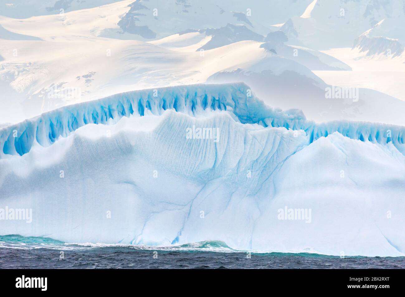 Antarctica, Southern Ocean, Antarctic Peninsula, Graham Land, iceberg ...
