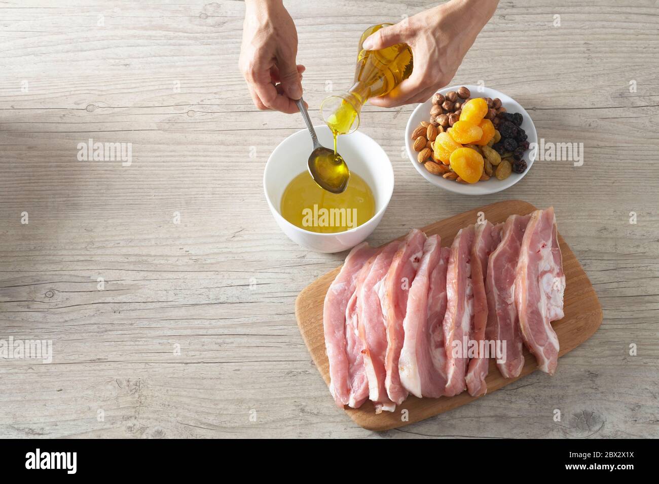 Dried fruit tendron Stock Photo - Alamy