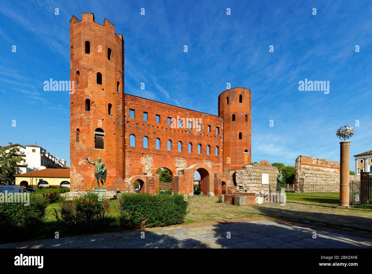 Italy, Piedmont, Turin province, Turin, Piazza Cesare Augusto, the ...