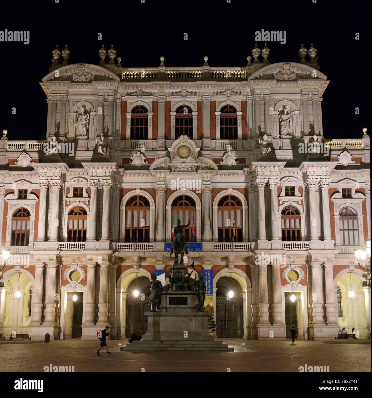 Italy, Piedmont region, Turin province, Turin, Piazza Carlo Alberto ...