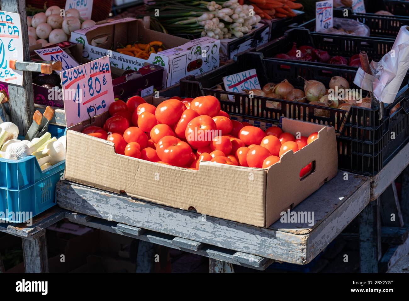 Vegetable vendor hi-res stock photography and images - Alamy