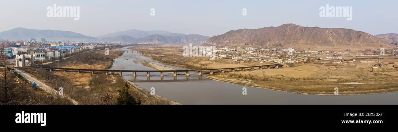 China, Jilin province, Yanbian Korean Autonomous Prefecture, Tumen city ...