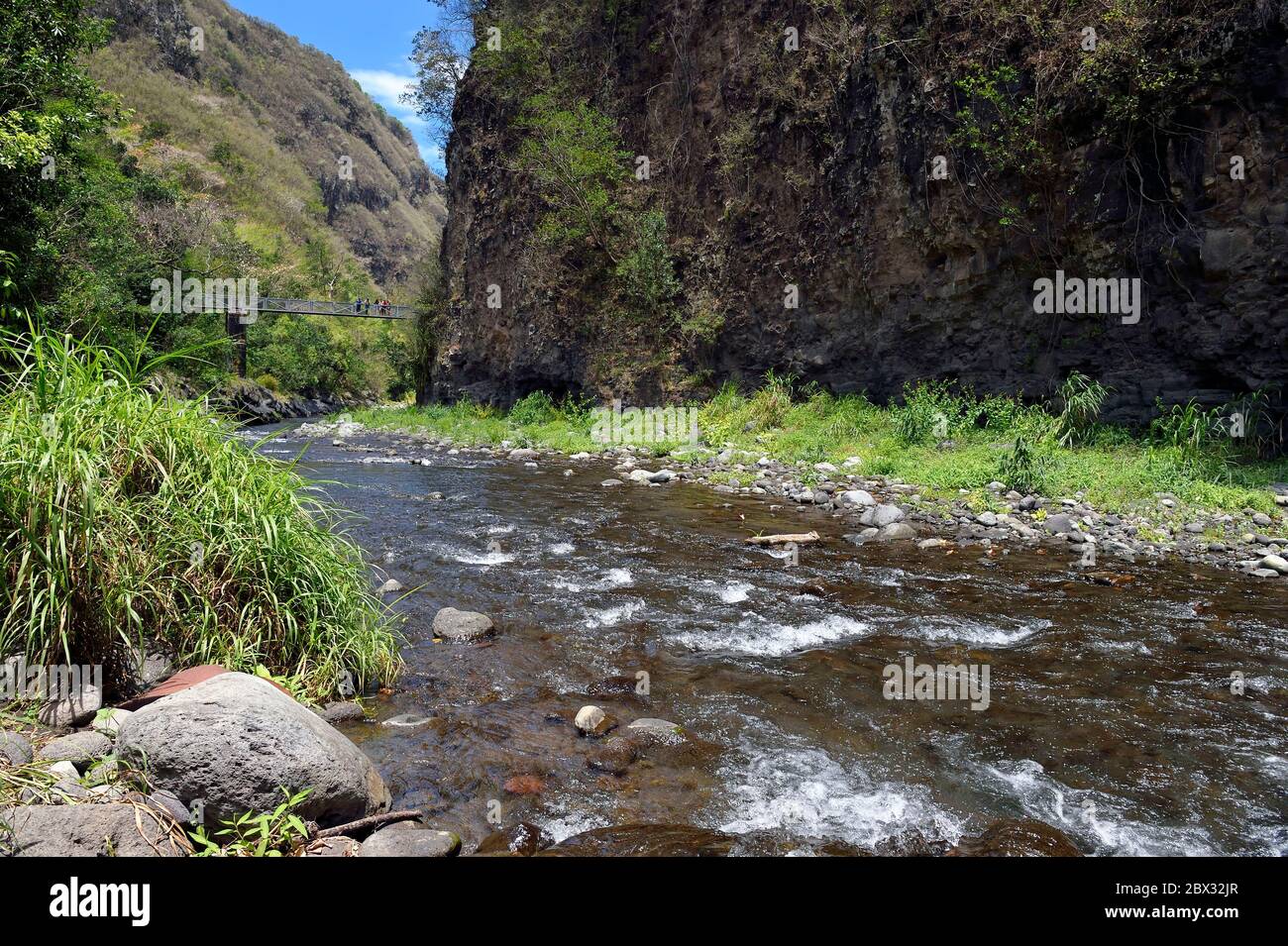 Reunion national park bridge hi-res stock photography and images - Alamy