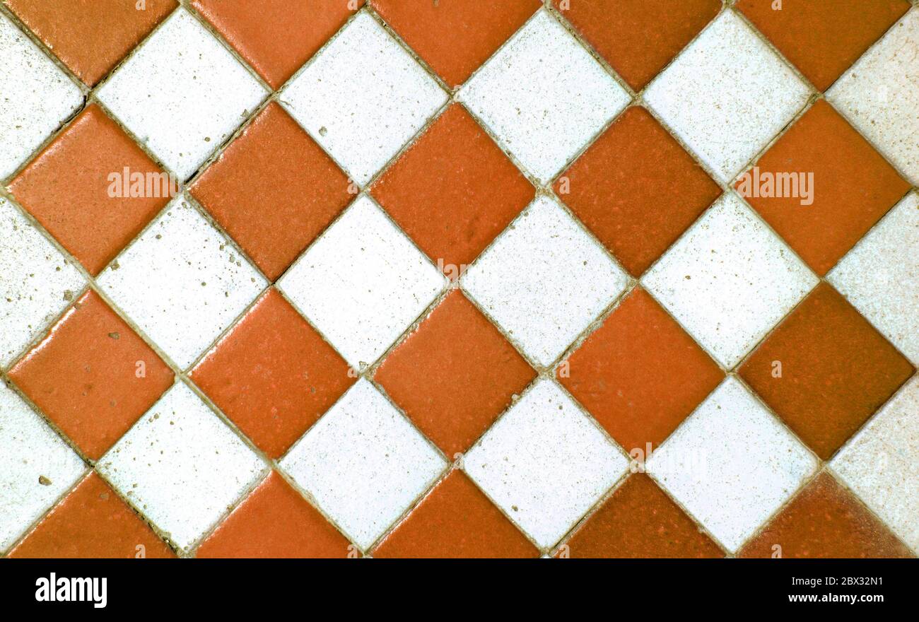 Old Pattern Square Tile Texture/Floor Stock Photo - Alamy