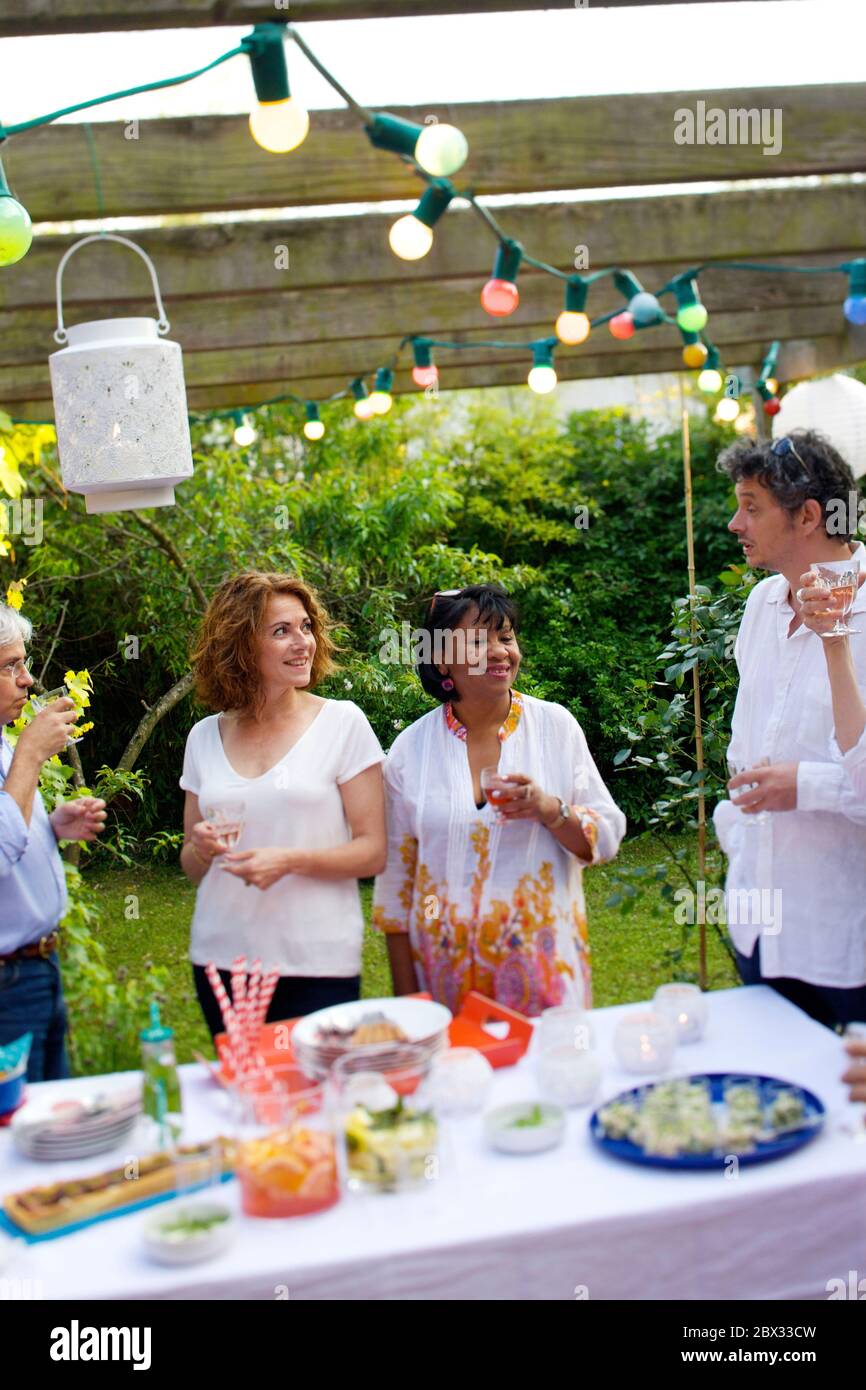 Dinner back from vacation Stock Photo - Alamy