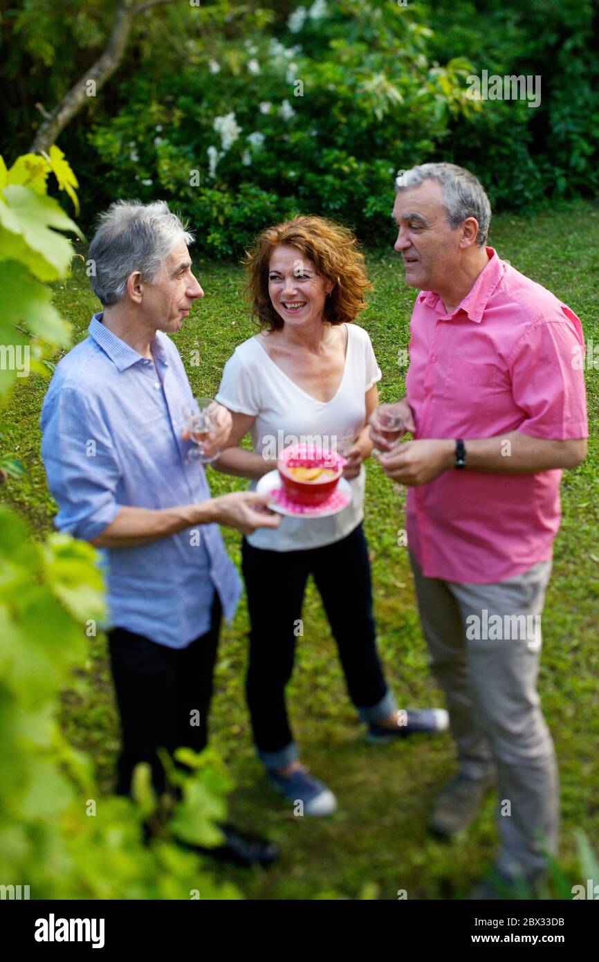 Dinner back from vacation Stock Photo - Alamy