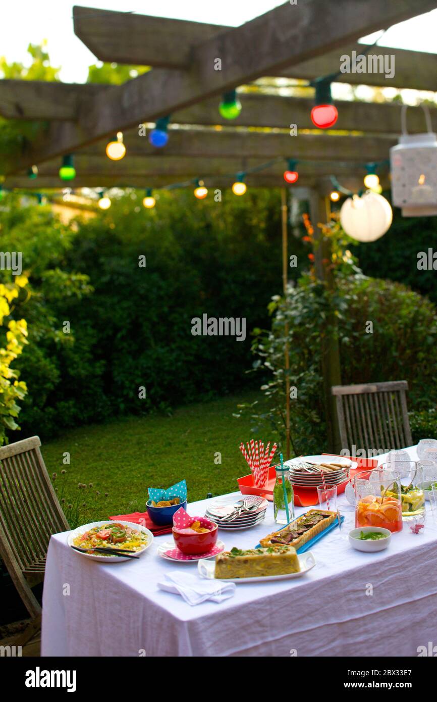 Dinner back from vacation Stock Photo - Alamy