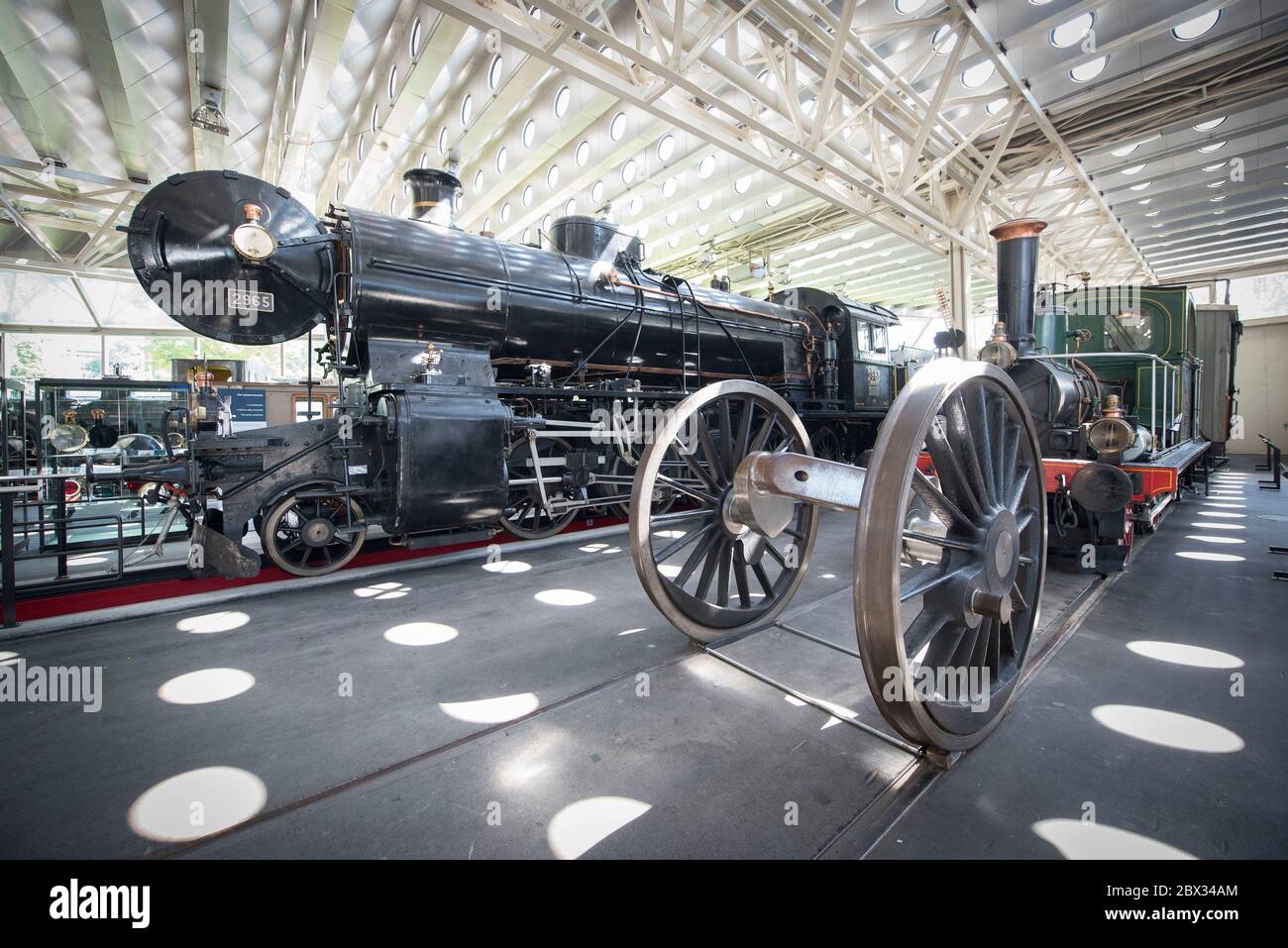 Switzerland, Lucerne, the transport museum, railway sector, the ...
