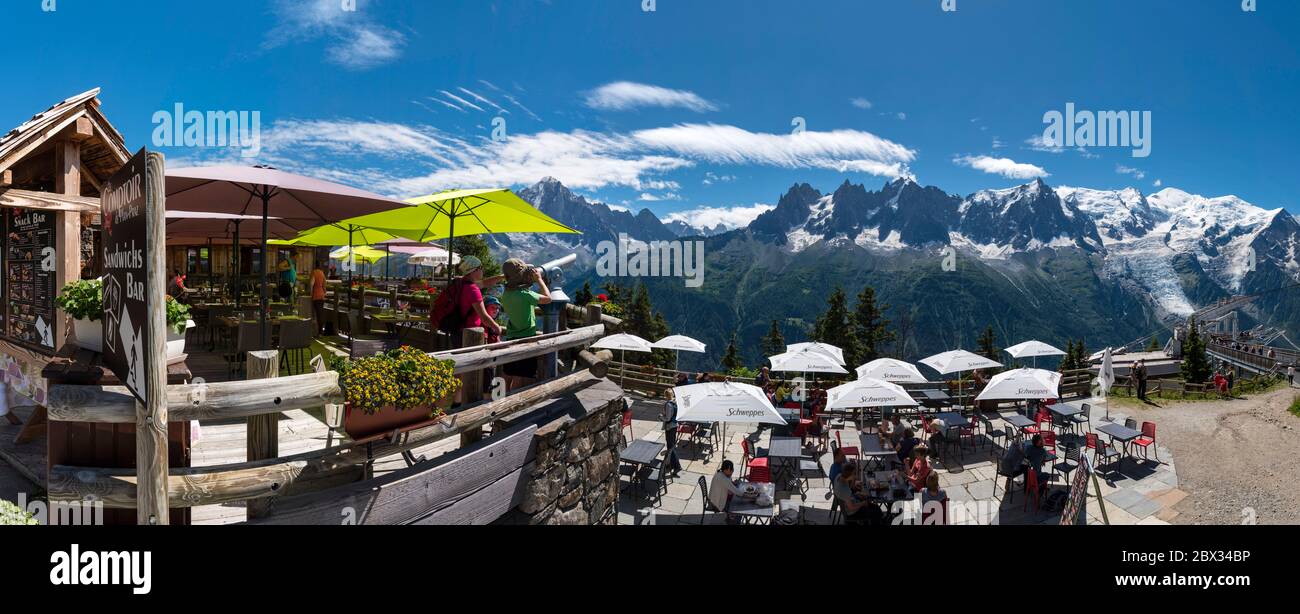 Panoramic restaurant chamonix hi-res stock photography and images - Alamy