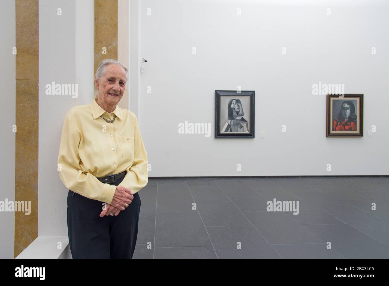Switzerland, Lucerne, Angela Rosengart founder of the Picasso museum ...
