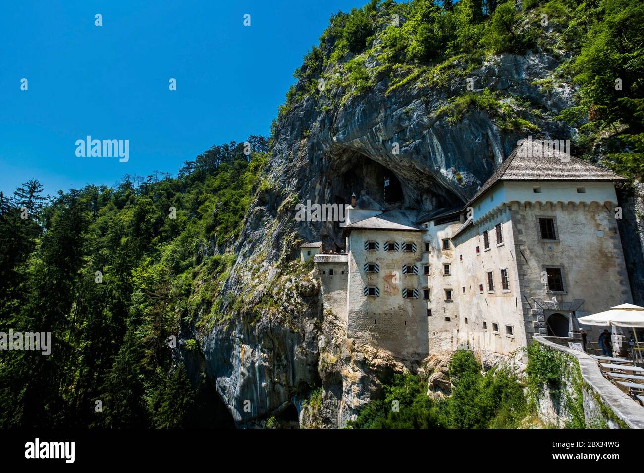 Slovenia, Postojna, medieval troglodyte castle of Predjama, 13th ...