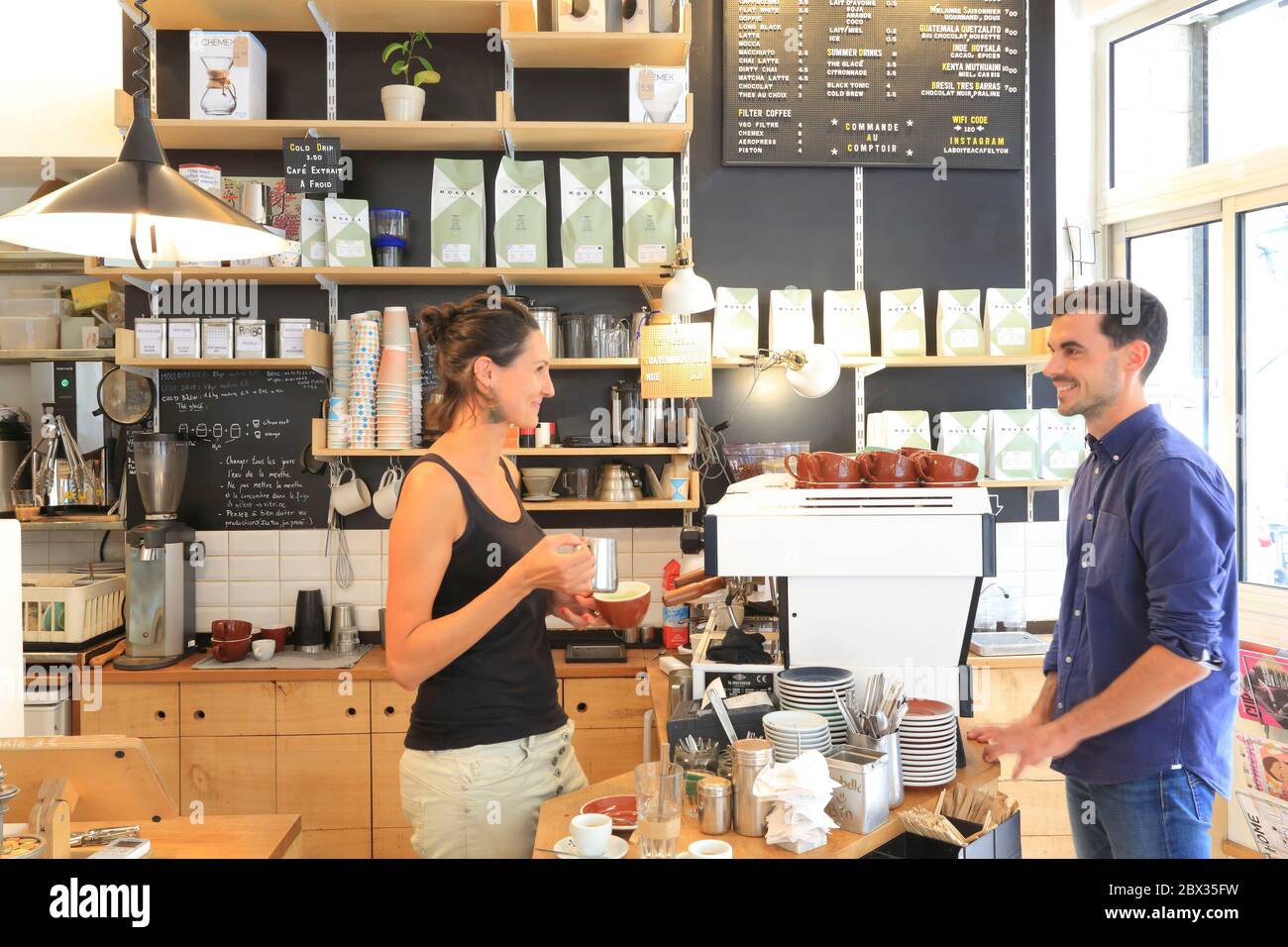 France, Rhone, Lyon, area listed as World Heritage by UNESCO, slopes of ...