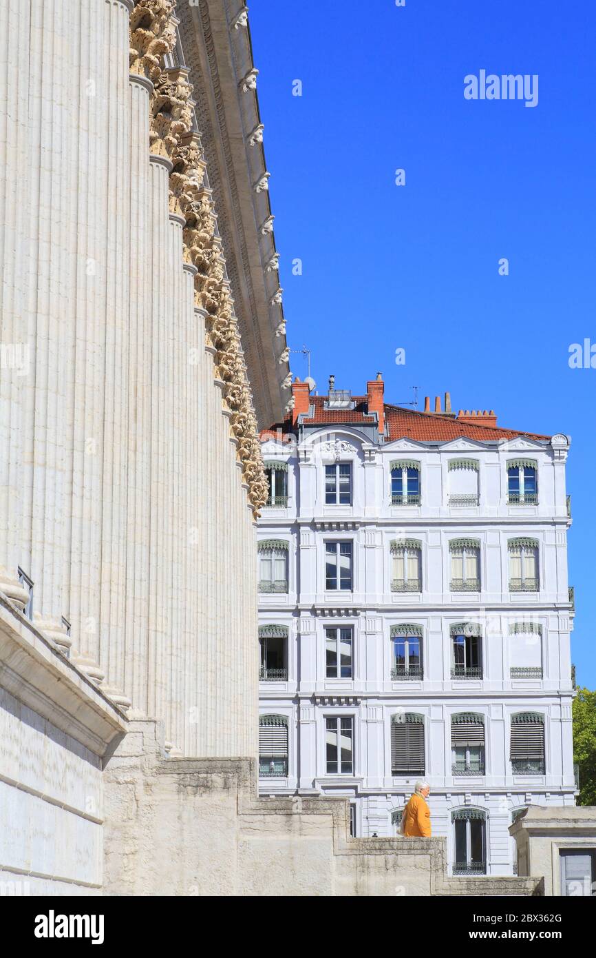 France, Rhone, Lyon, area listed as World Heritage by UNESCO, Historic ...