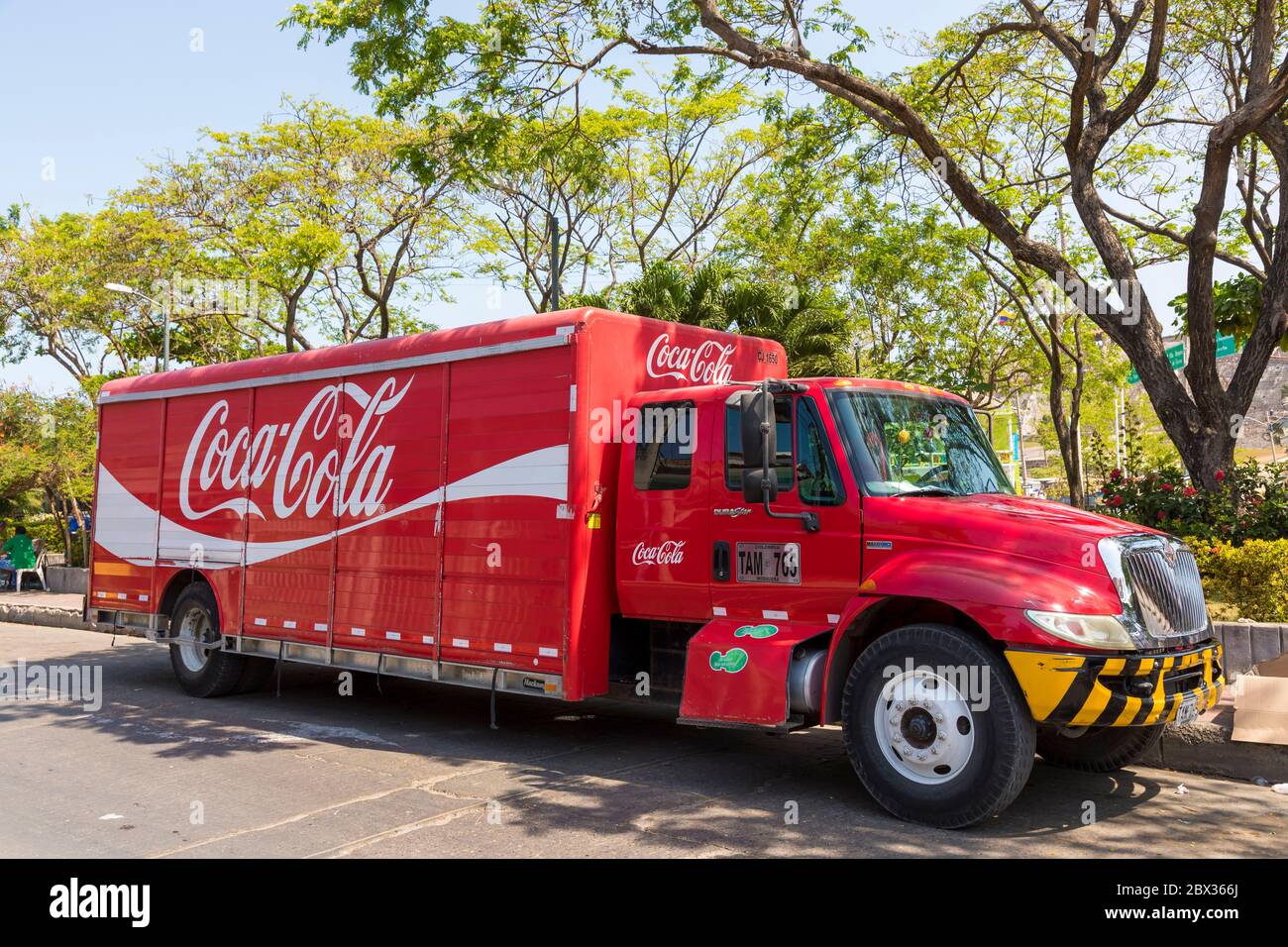 Colombia, Bolivar Department, Cartagena de Indias, Espinal district ...