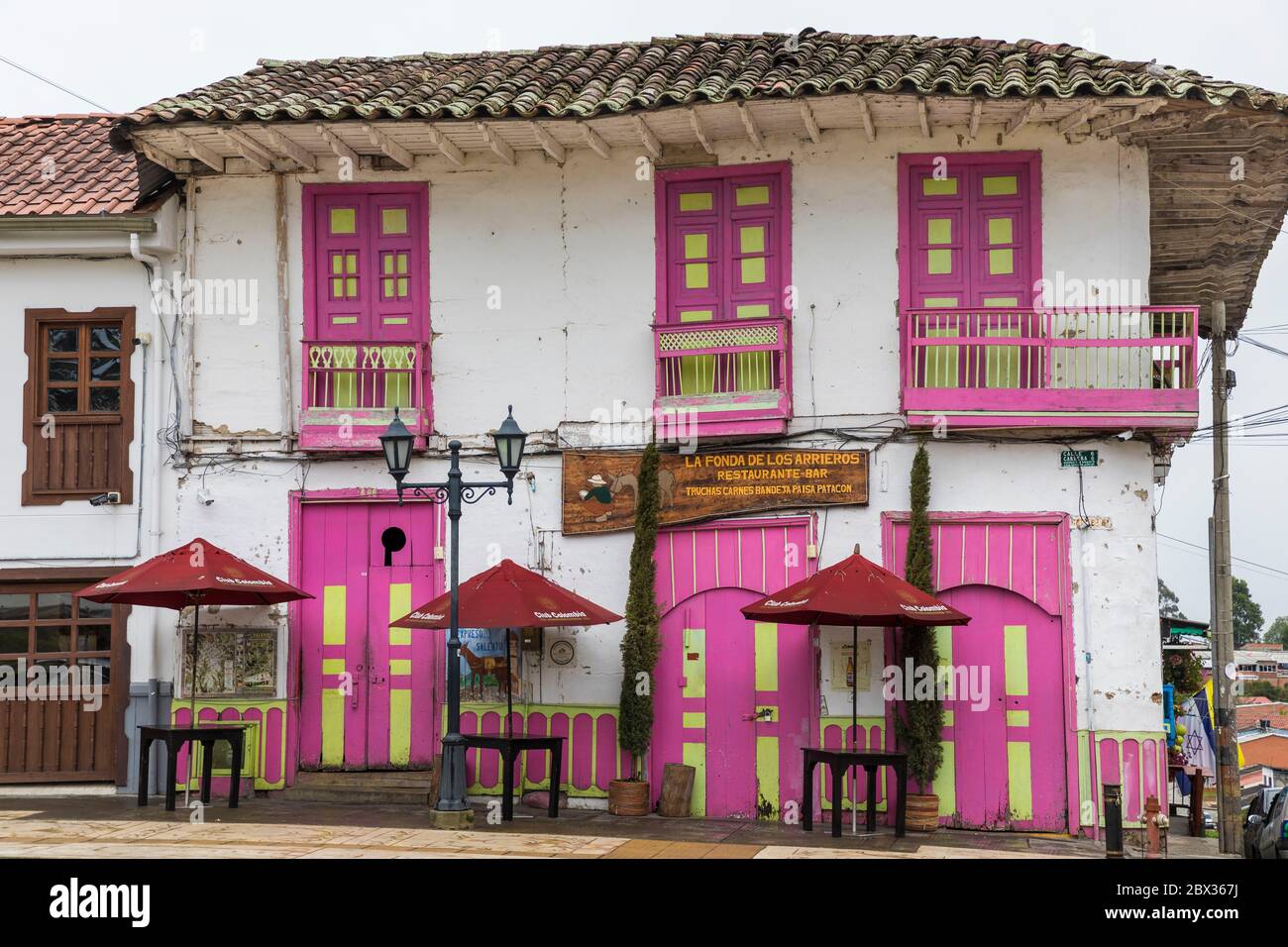 Unesco coffee cultural landscape of colombia hi-res stock photography ...