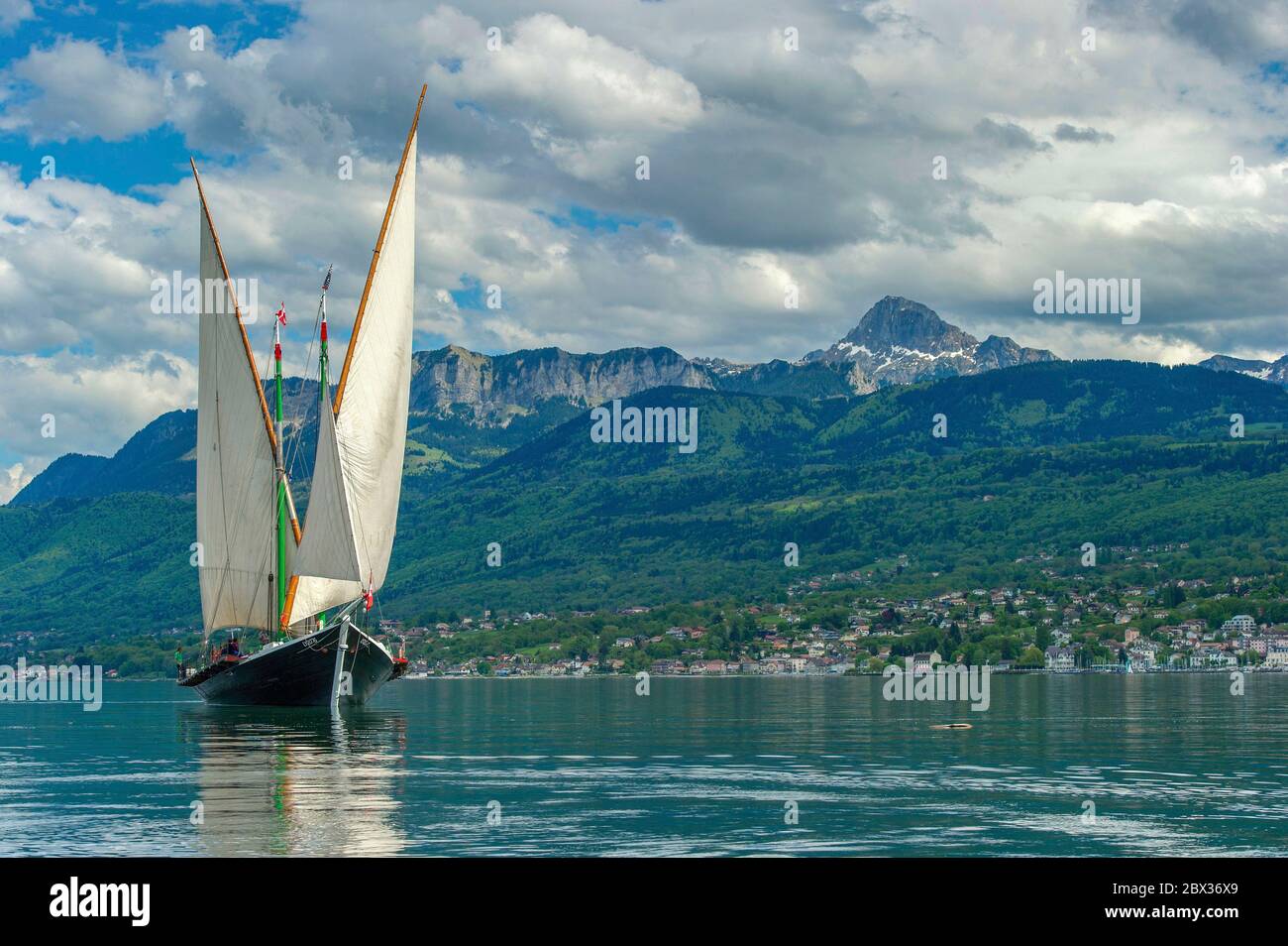 Barque evian hi-res stock photography and images - Alamy