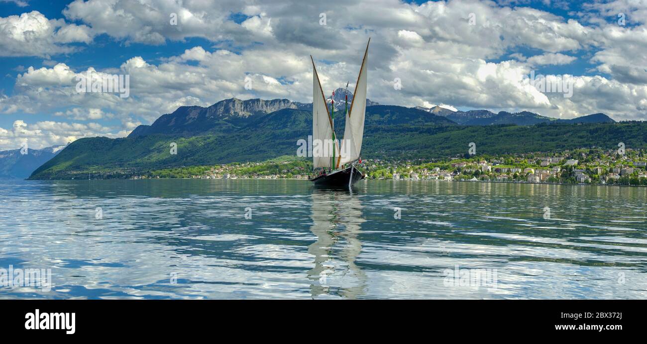 Barque evian hi-res stock photography and images - Alamy