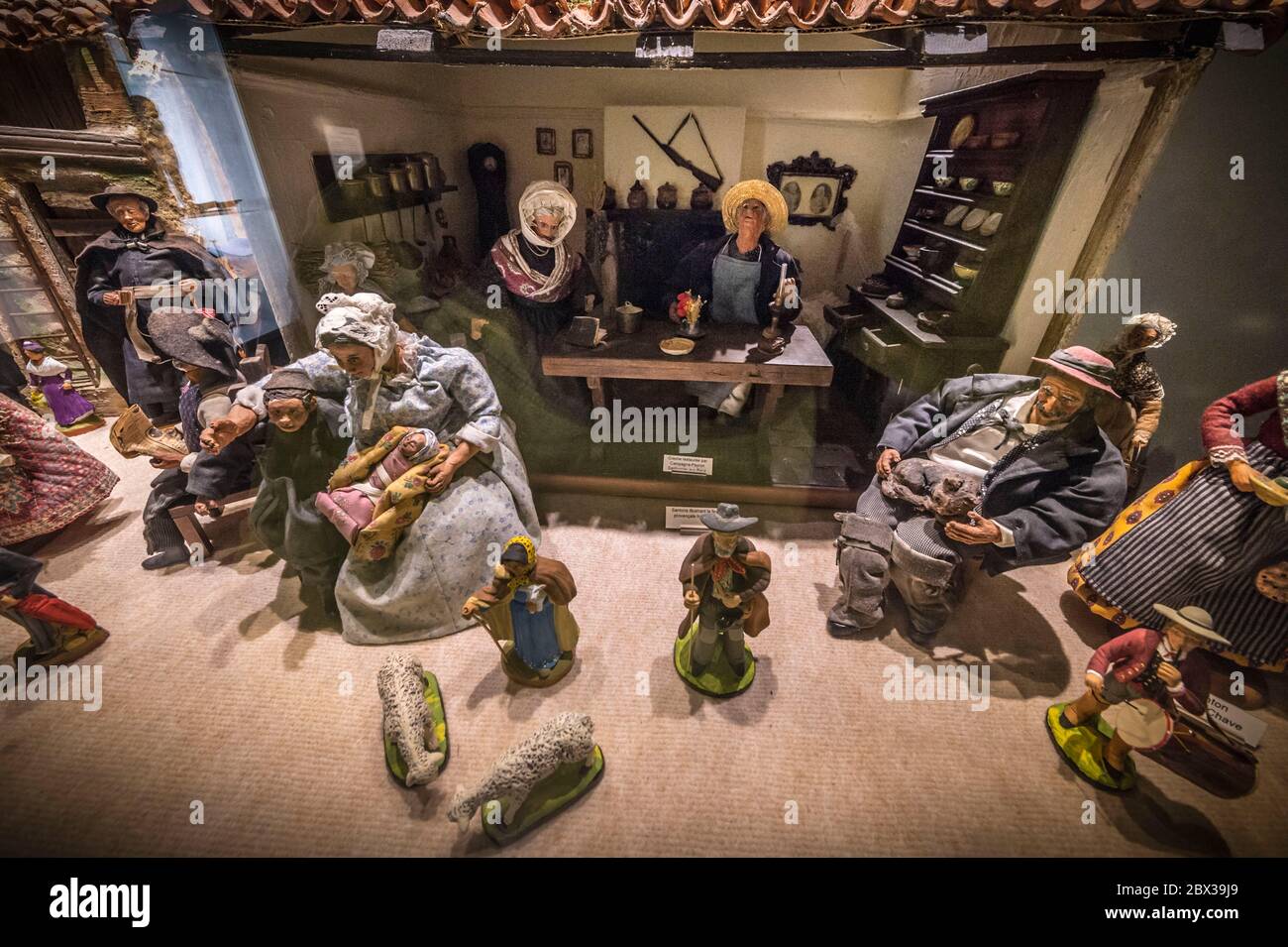 France, Bouches du Rhone, Alpilles regional natural park, Les Baux de ...