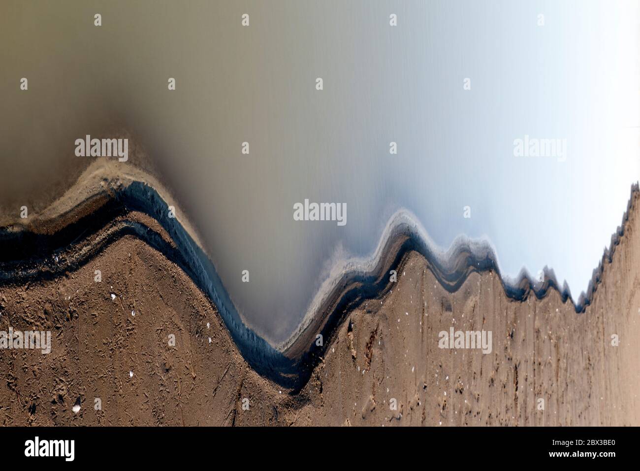 stock market trend graph taken in nature Stock Photo - Alamy