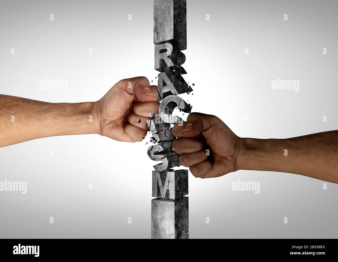 Fight Racism and destroy discrimination as a concept to shatter ...