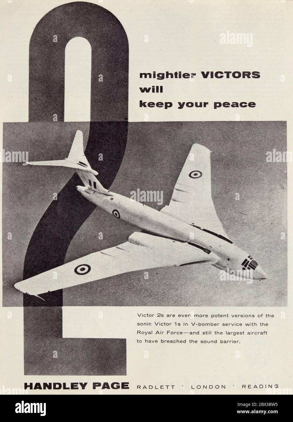 Handley page victor hi-res stock photography and images - Alamy