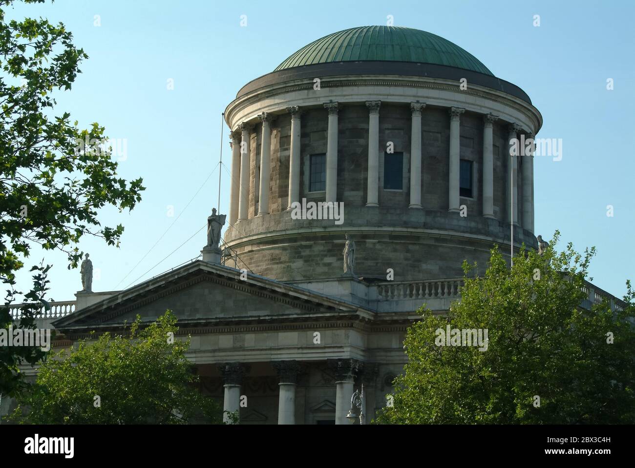 Four Courts, Na Ceithre Cúirteanna, Dublin, Baile Átha Cliath, Ireland ...